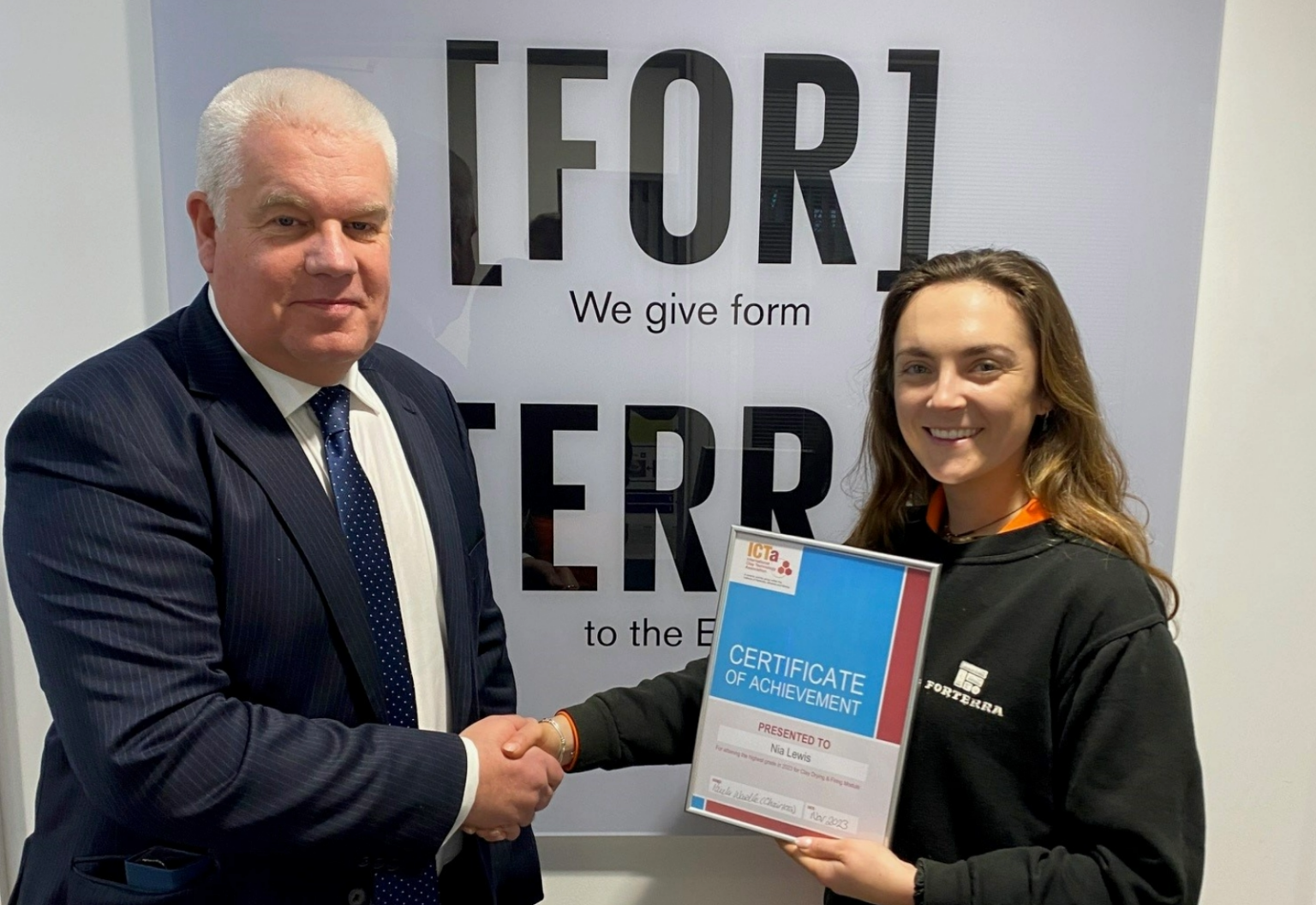 Forterra employees awarded for outstanding achievements - Forterra